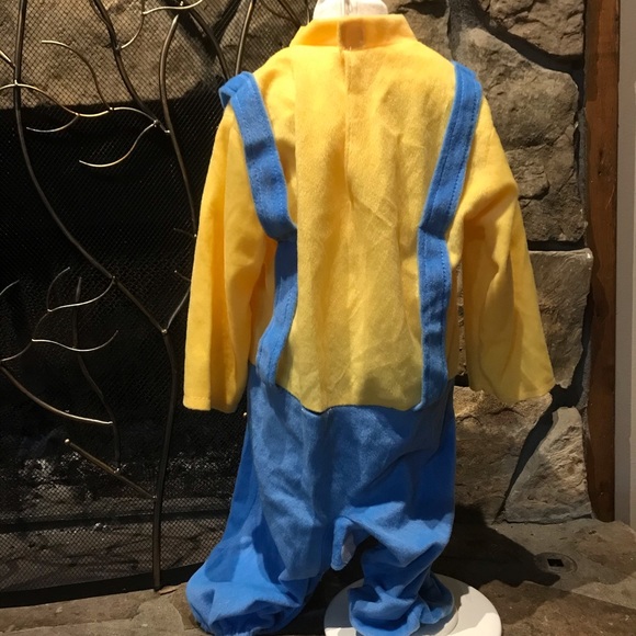Minions | Costumes | Minion Jumpsuit Uniform Toddler Halloween Costume ...